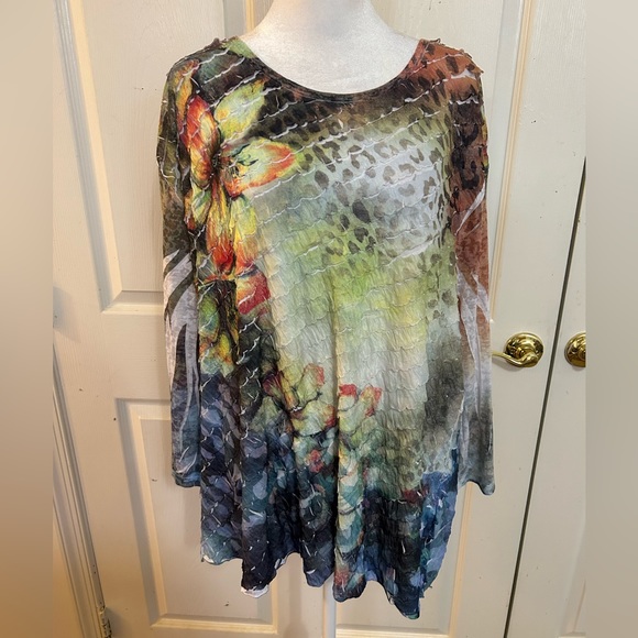 Jess & Jane | Tops | Jess Jane Ruffled Top 3x | Poshmark